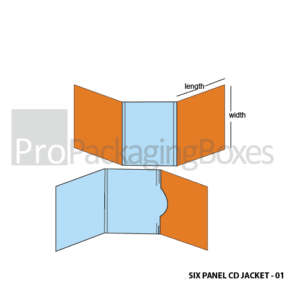 Two Panel CD Jackets - Pro Packaging Boxes